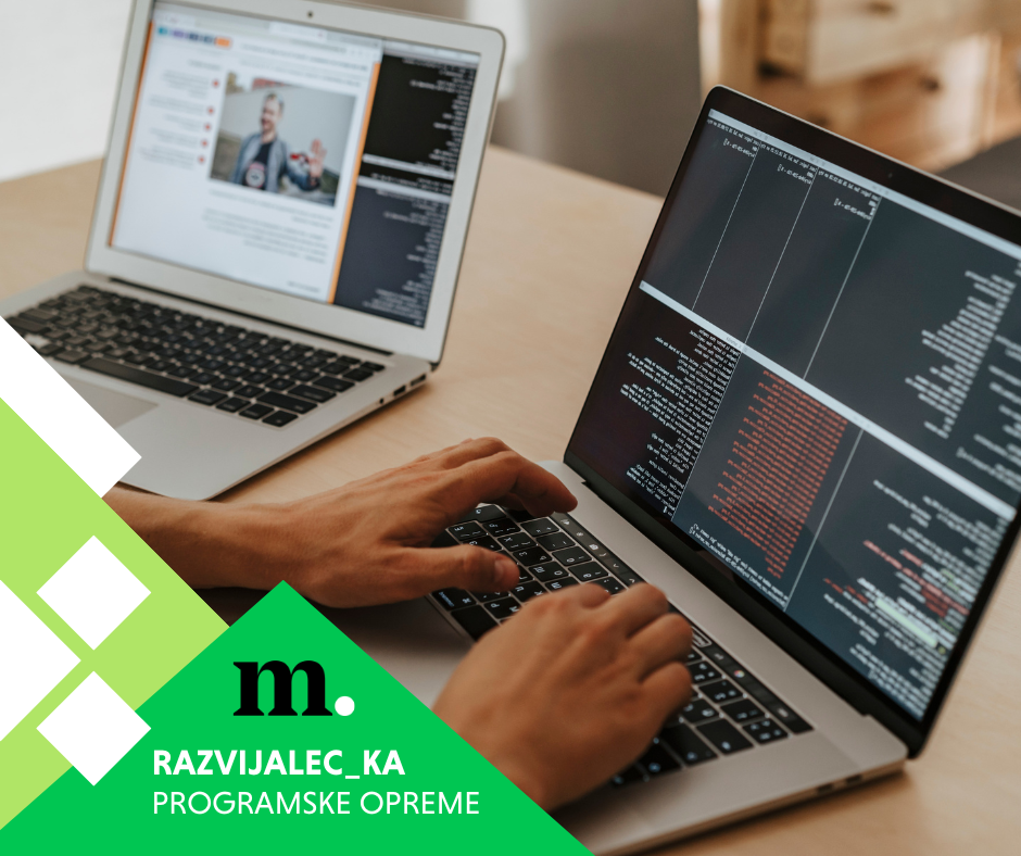 Razvijalec programske opreme - Maribor - Predogled oglasa - MojeDelo.com